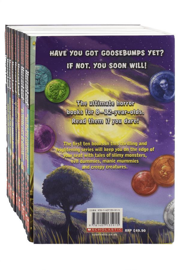 Goosebumps HorrorLand Box Set (Bks. 1 - 10) by R. L. Stine - Book Outlet
