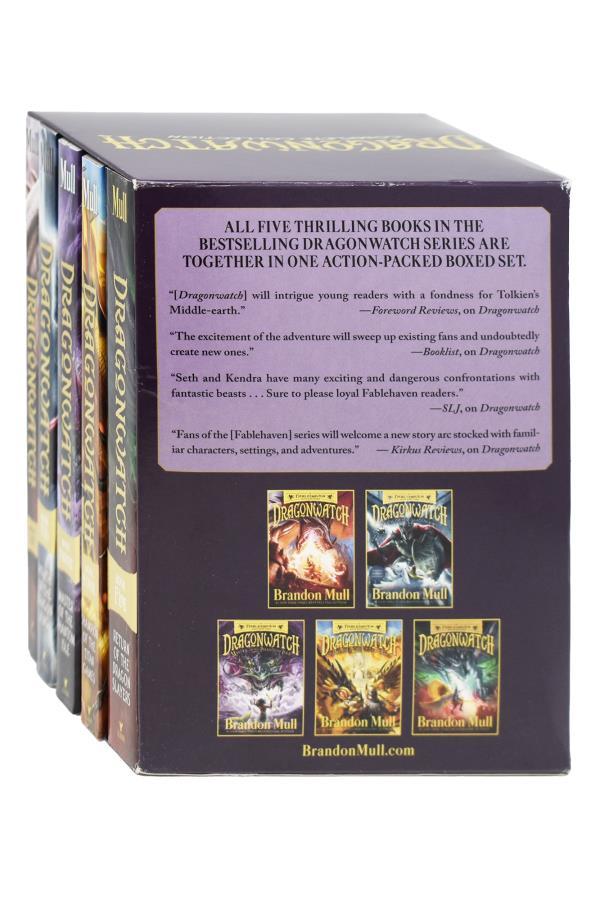 Dragonwatch Complete Collection (Bks. 1-5) by Brandon Mull - Book Outlet