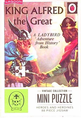 King Alfred the Great 88-Piece Jigsaw Puzzle (Vintage Collection Mini ...