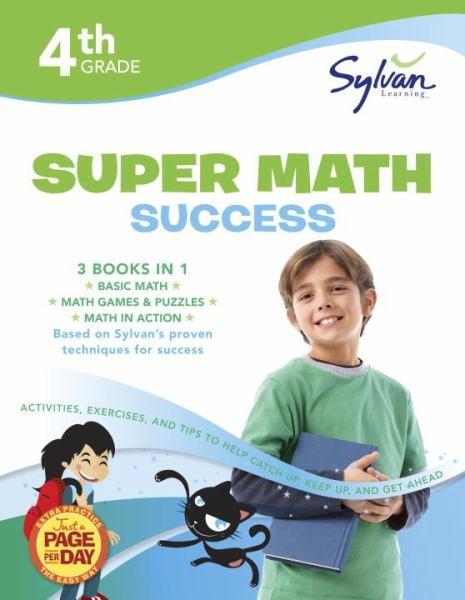 4th Grade Super Math Success (Sylvan Workbooks) by Amy Kraft - Book Outlet