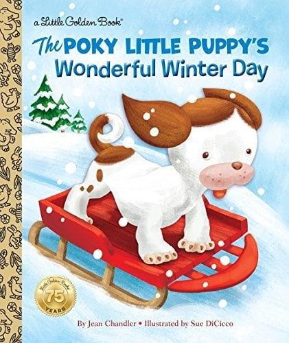 The Poky Little Puppy's Wonderful Winter Day (Little Golden Book) by ...