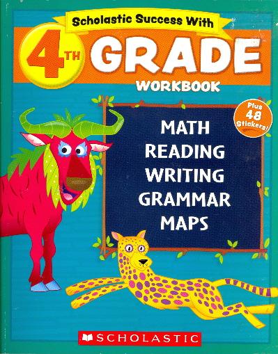 Scholastic Success With 4th Grade Workbook By Scholastic Book Outlet