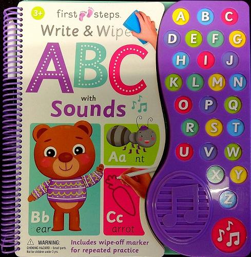 Write & Wipe ABC With Sounds (First Steps) by Hinkler - Book Outlet