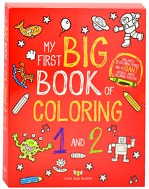 My First Big Book of Coloring 1 and 2 by Little Bee Books - Book Outlet