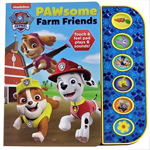 Pawsome Farm Friends Touch & Feel Play-a-Sound (Paw Patrol) by Inc ...