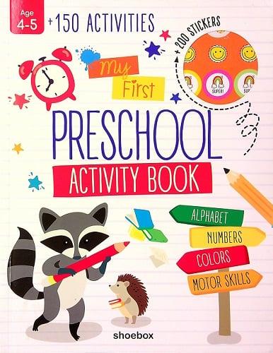 My First Preschool Activity Book by Shoebox Media - Book Outlet