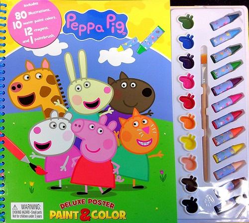 Deluxe Poster Paint & Color (Peppa Pig) by Inc. Phidal Publishing ...